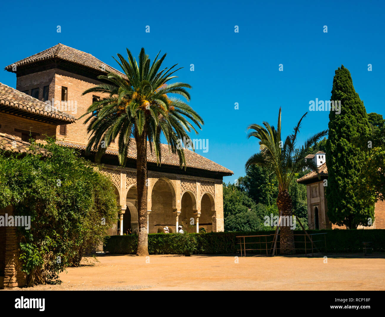 Partal Palace and Garden, Alhambra Palace, Granada, Andalusia, Spain ...