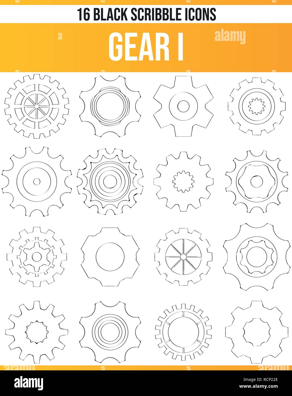 Draw gear Stock Vector Images - Alamy