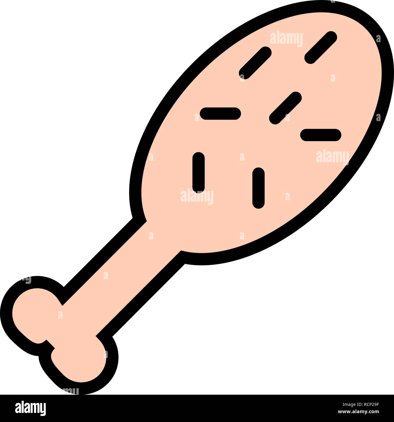 Vector Chicken Icon Stock Vector Image & Art - Alamy