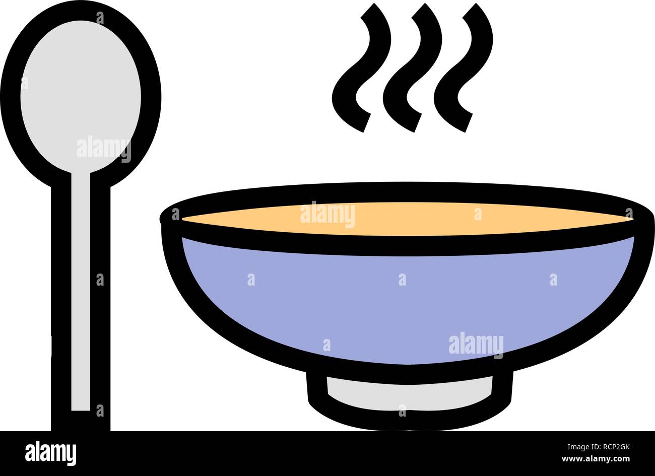 Vector Soup Icon Stock Vector Image & Art - Alamy