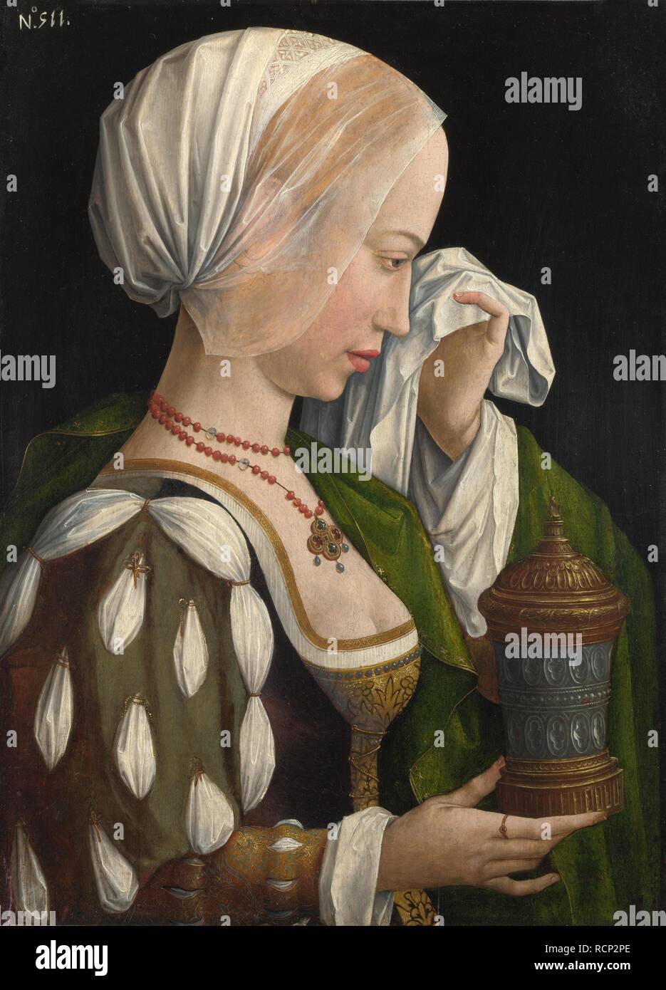 The Magdalen Weeping. Museum: National Gallery, London. Author: Master ...