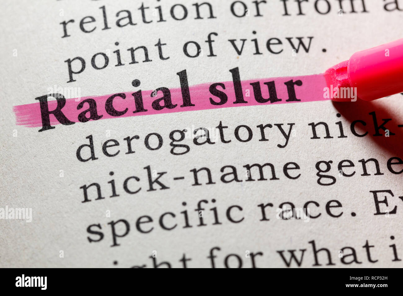 Fake Dictionary, Dictionary definition of the word racial slur ...