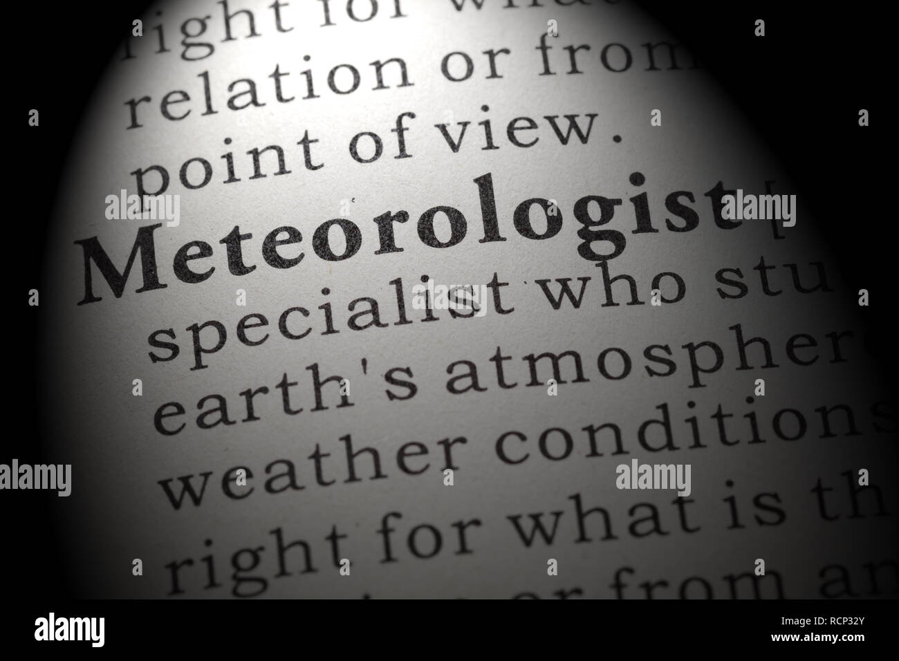 Fake Dictionary, Dictionary definition of the word meteorologist ...