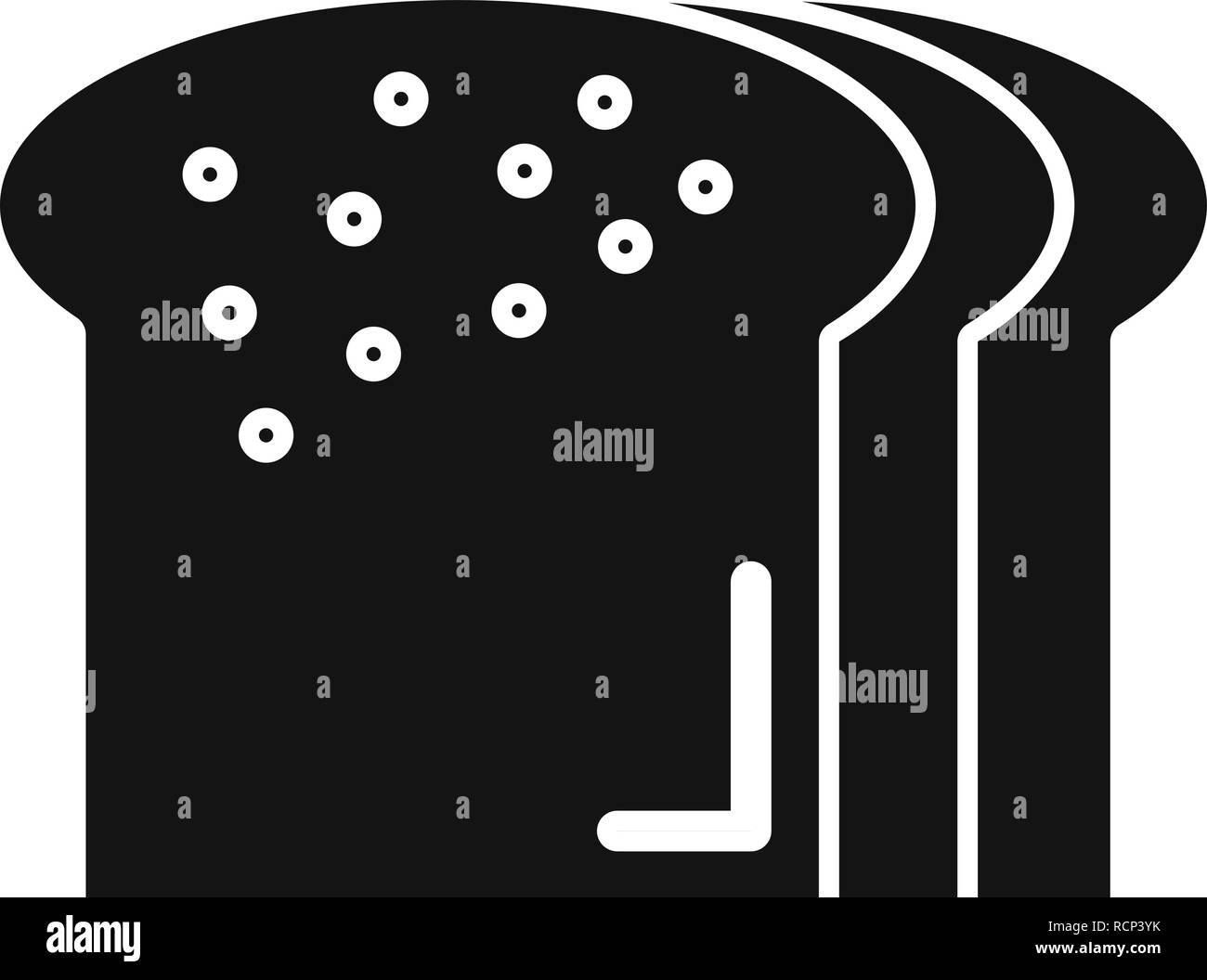 Vector Bread Icon Stock Vector Image & Art - Alamy