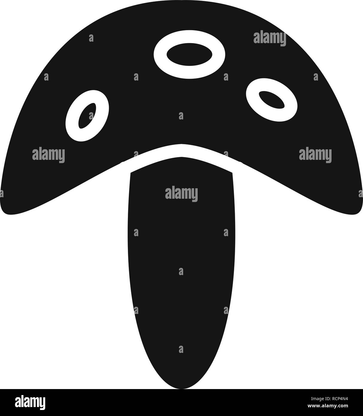 Vector Mushroom Icon Stock Vector Image & Art - Alamy