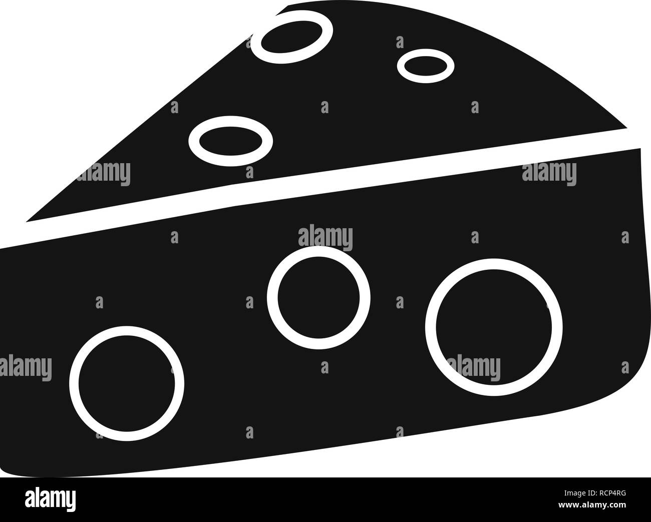 Vector Cheese Icon Stock Vector Image & Art - Alamy