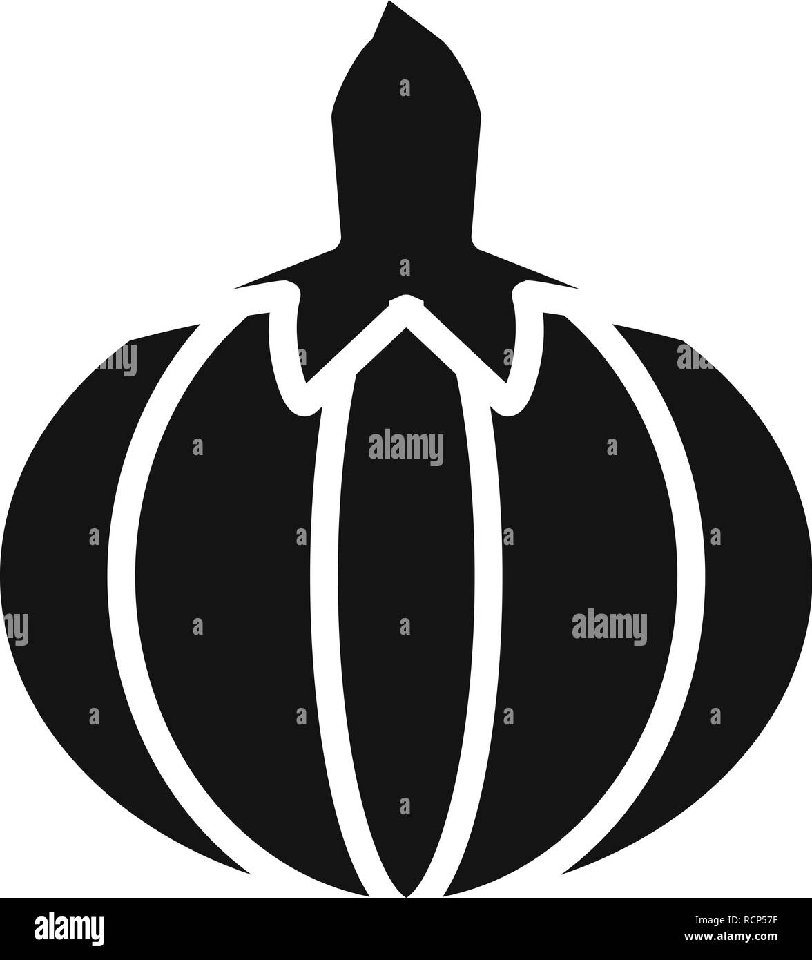 Vector Pumpkin Icon Stock Vector Image & Art - Alamy