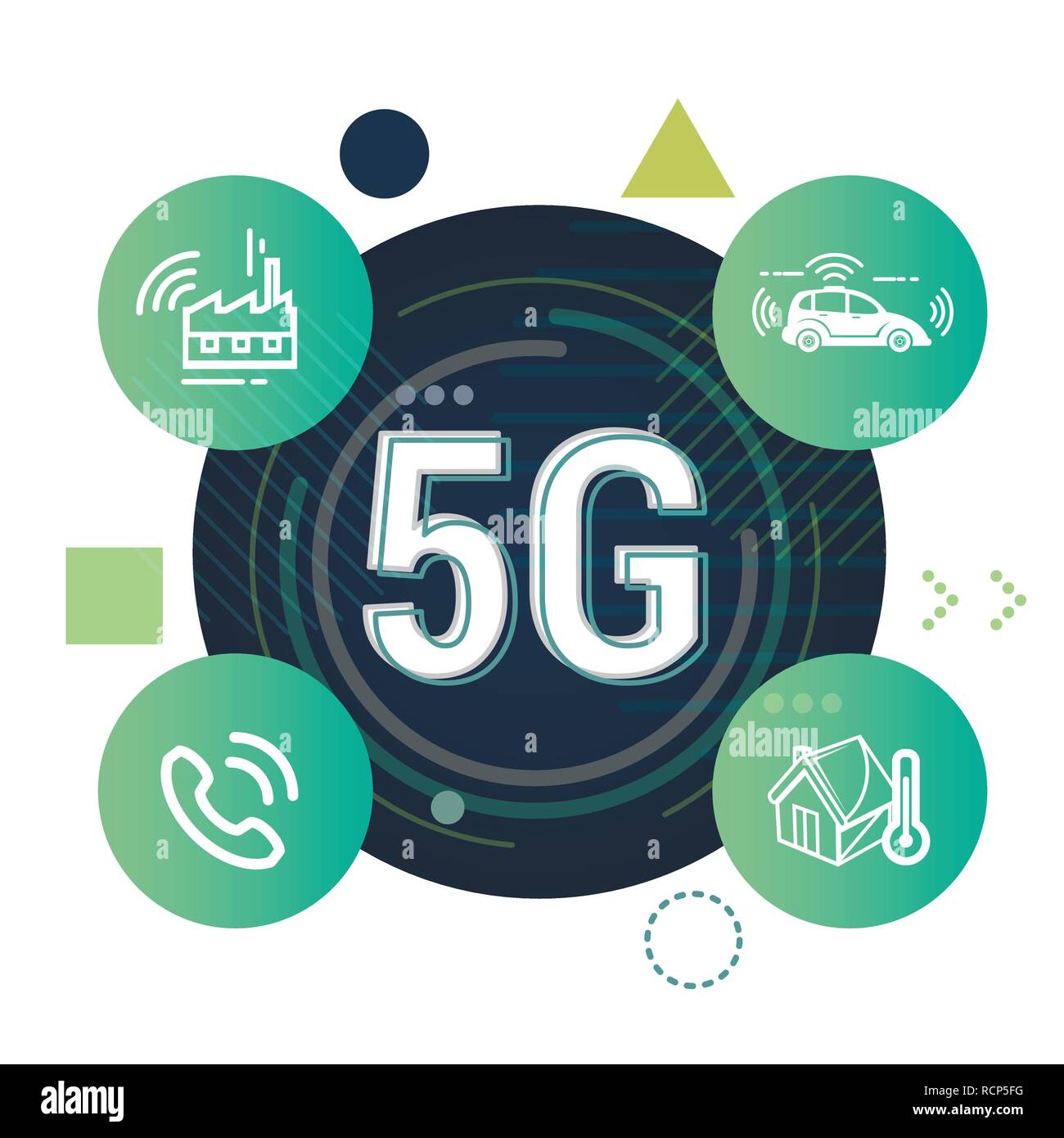 Smart telecom Cut Out Stock Images & Pictures - Alamy