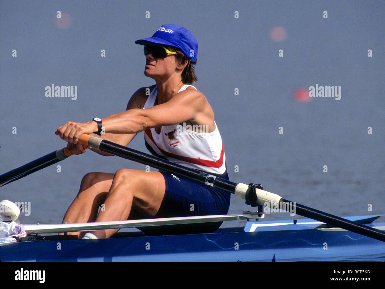 Spain 1992 olympic rowing regatta lake banyoles hi-res stock ...