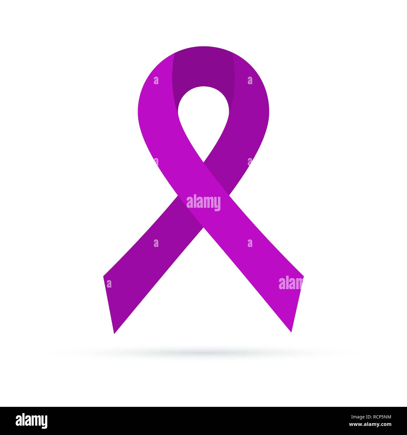 Symbol of the World epilepsy day. Vector illustration. 26 March. Purple ...
