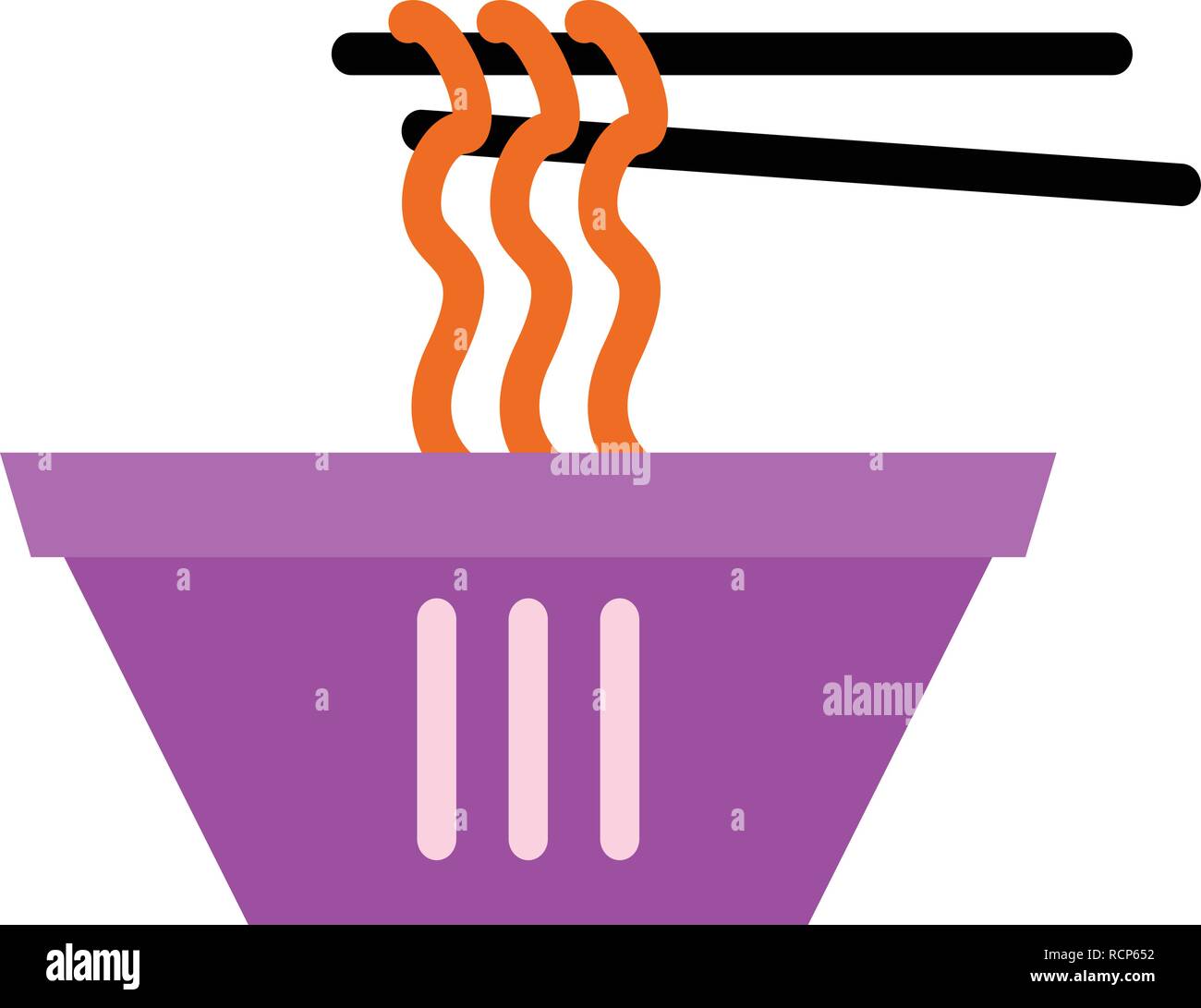 Vector Noodles Icon Stock Vector Image & Art - Alamy