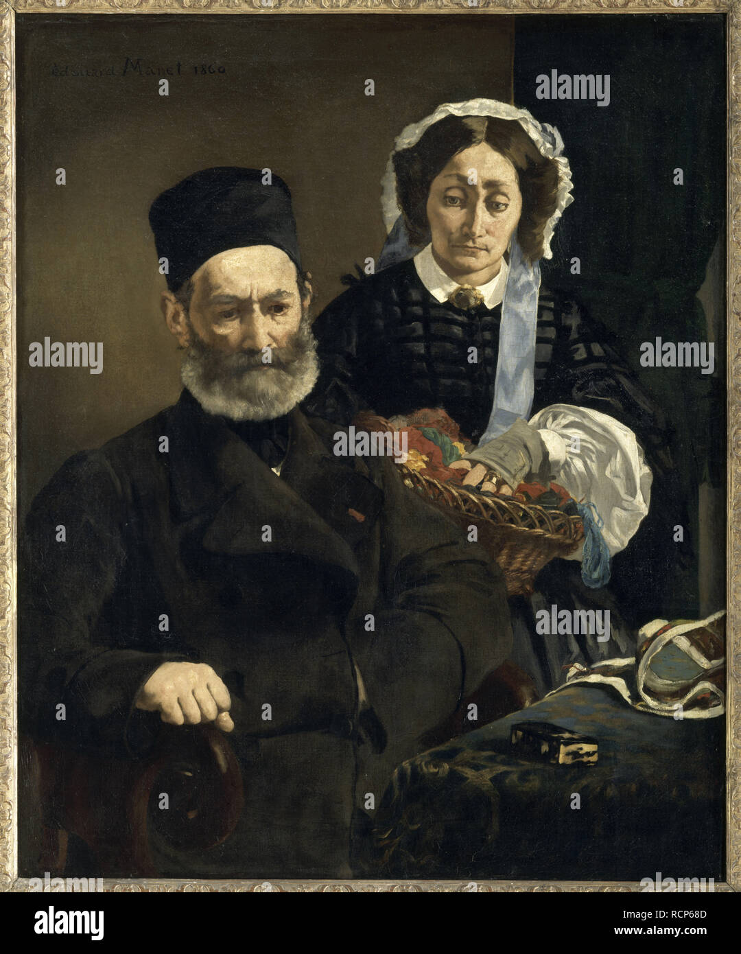 Monsieur and madame auguste manet hi-res stock photography and images ...