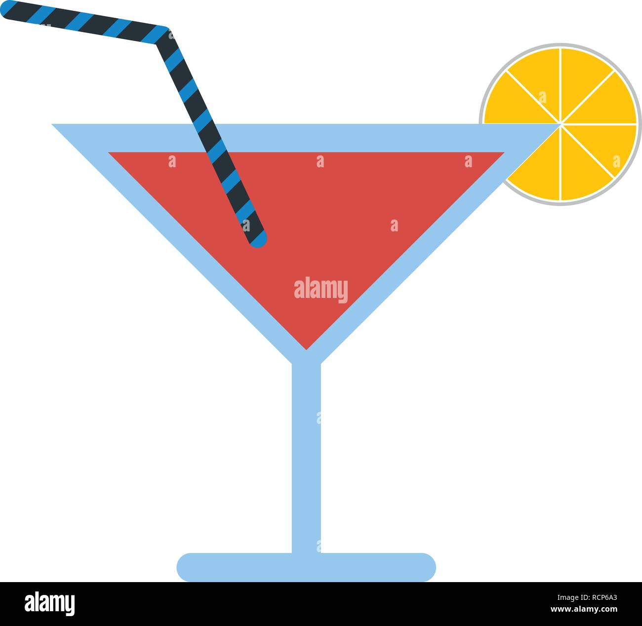 Vector Cocktail Icon Stock Vector Image & Art - Alamy