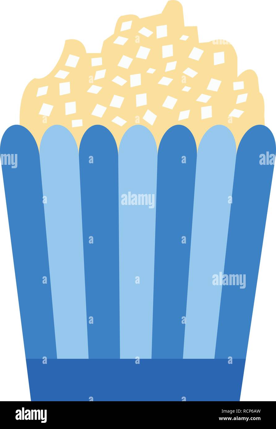 Vector Popcorn Icon Stock Vector Image & Art - Alamy