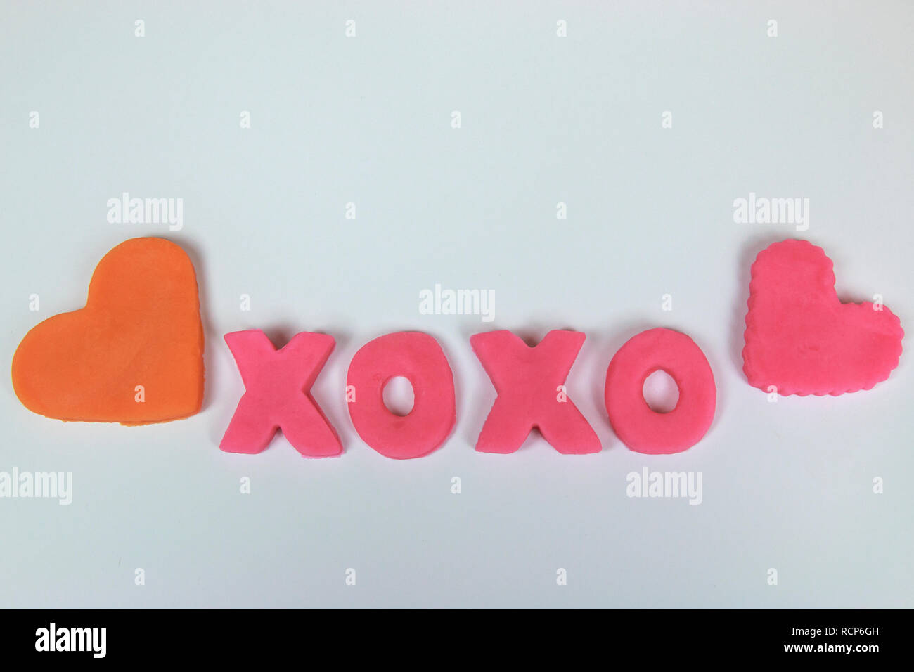 Clay letters hi-res stock photography and images - Alamy