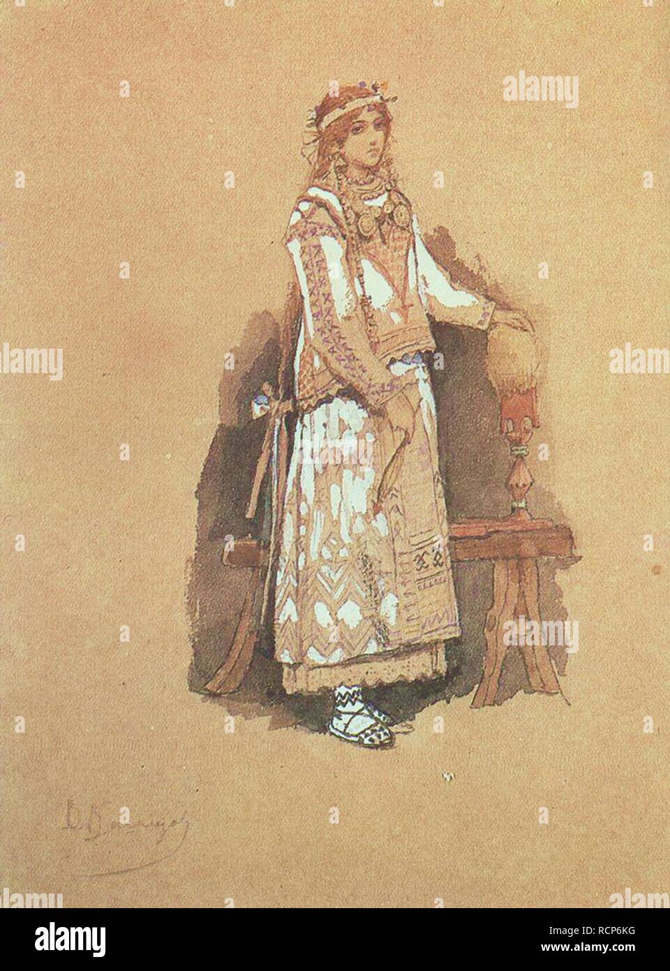 Russian snow maiden hi-res stock photography and images - Alamy