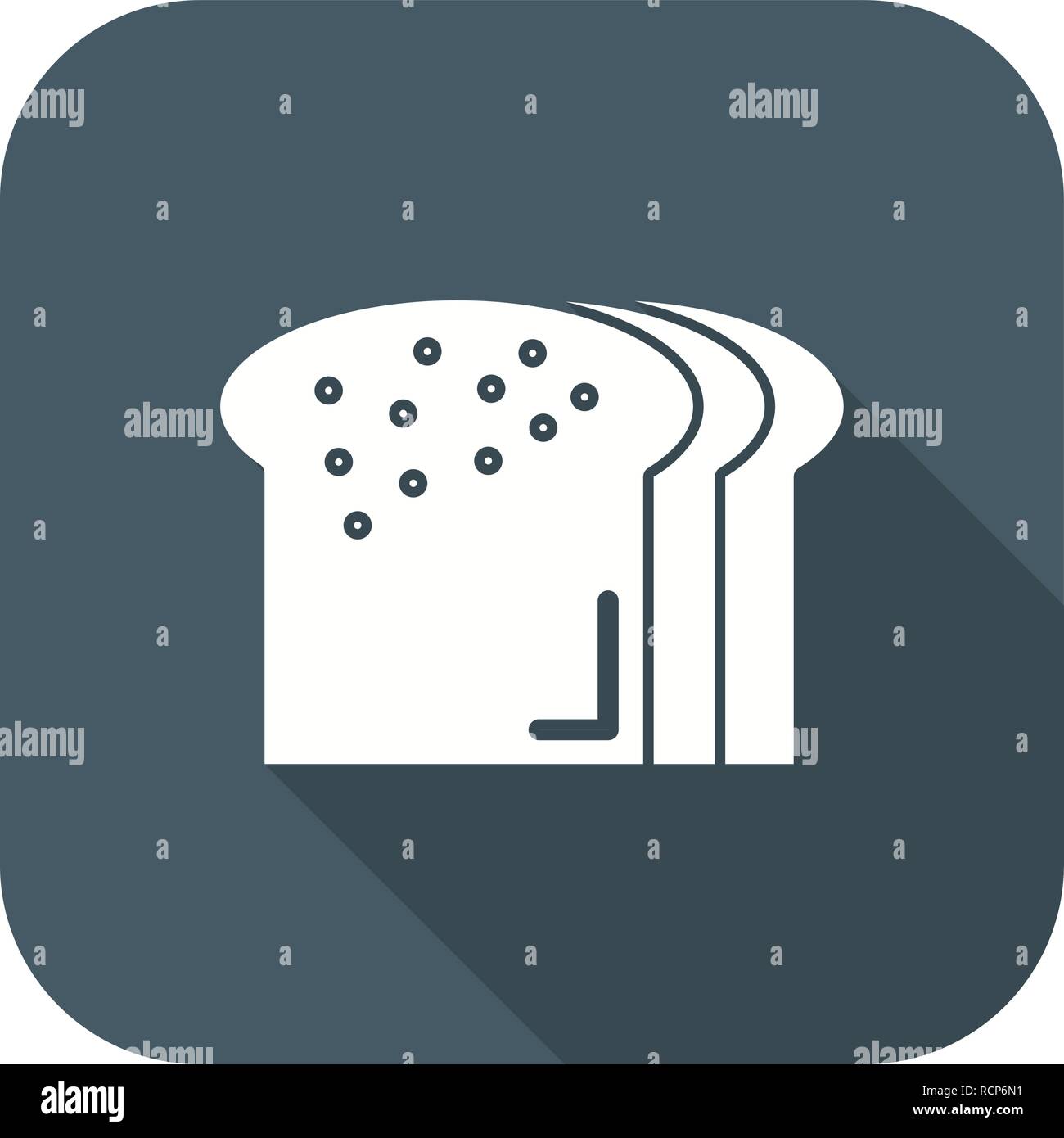 Vector Bread Icon Stock Vector Image & Art - Alamy