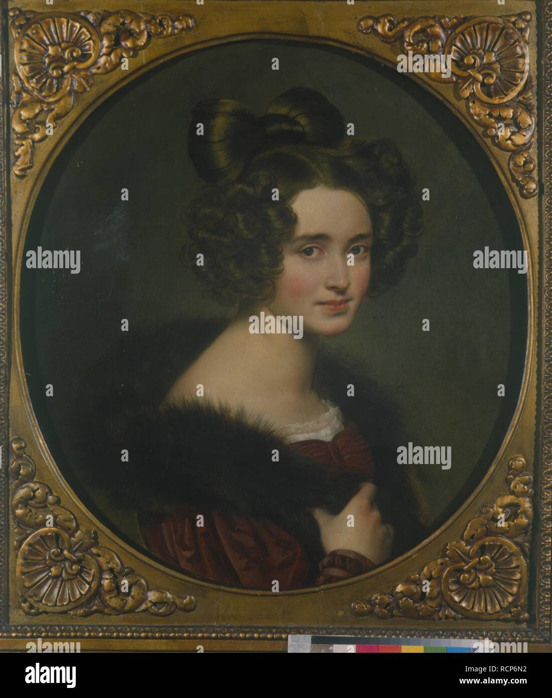 Portrait of Olimpiada Ryumina. Museum: State Russian Museum, St ...