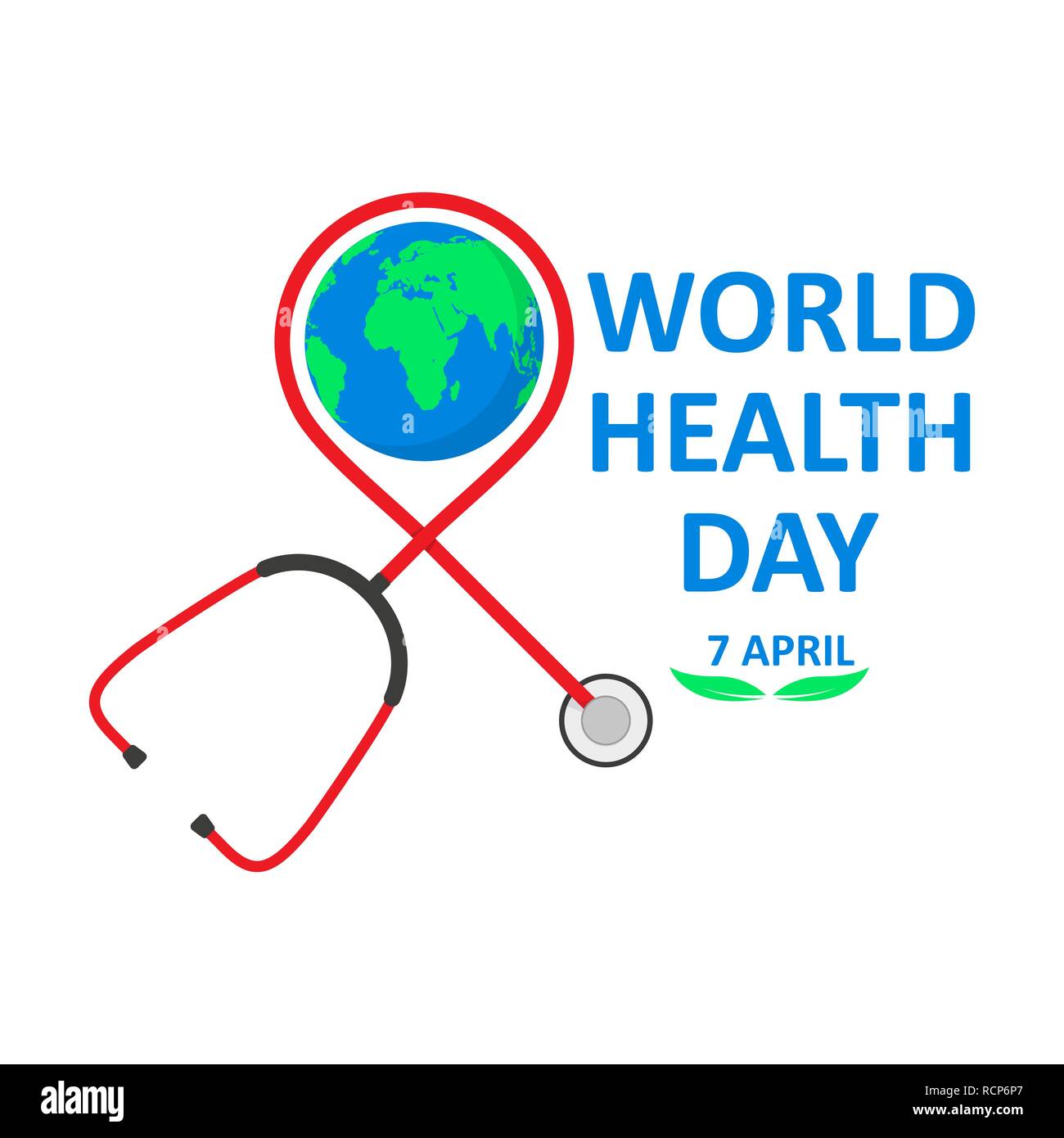 World health day poster hi-res stock photography and images - Alamy