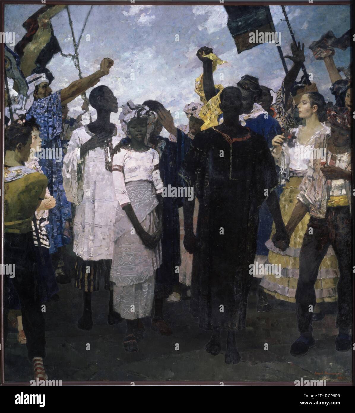 The Awakening of Africa. For Peace and Independence. Museum: State ...