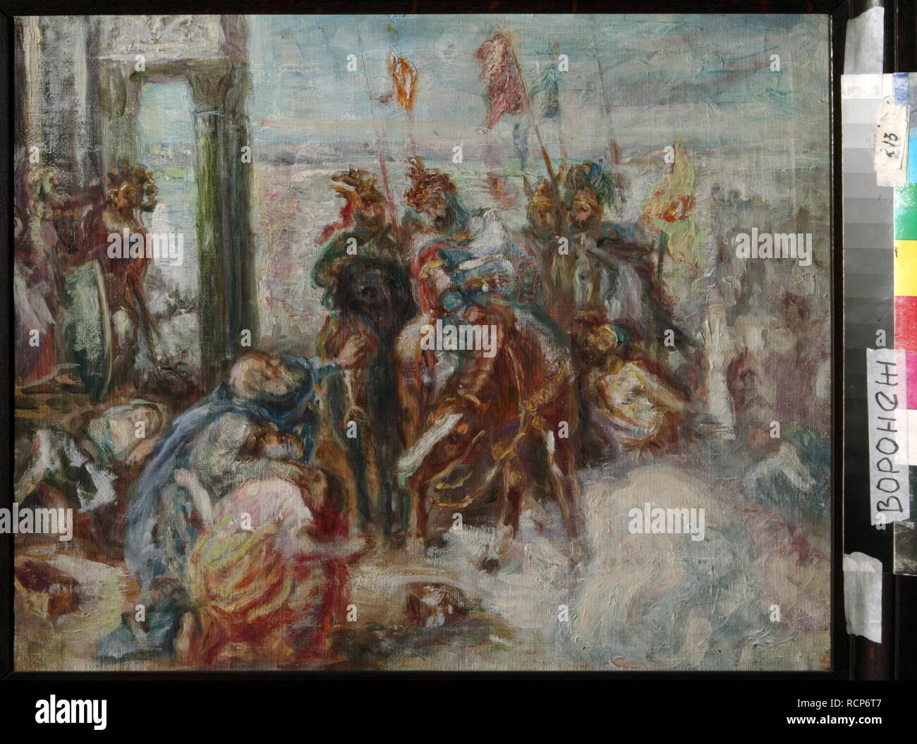 Entry of crusaders at constantinople hi-res stock photography and ...