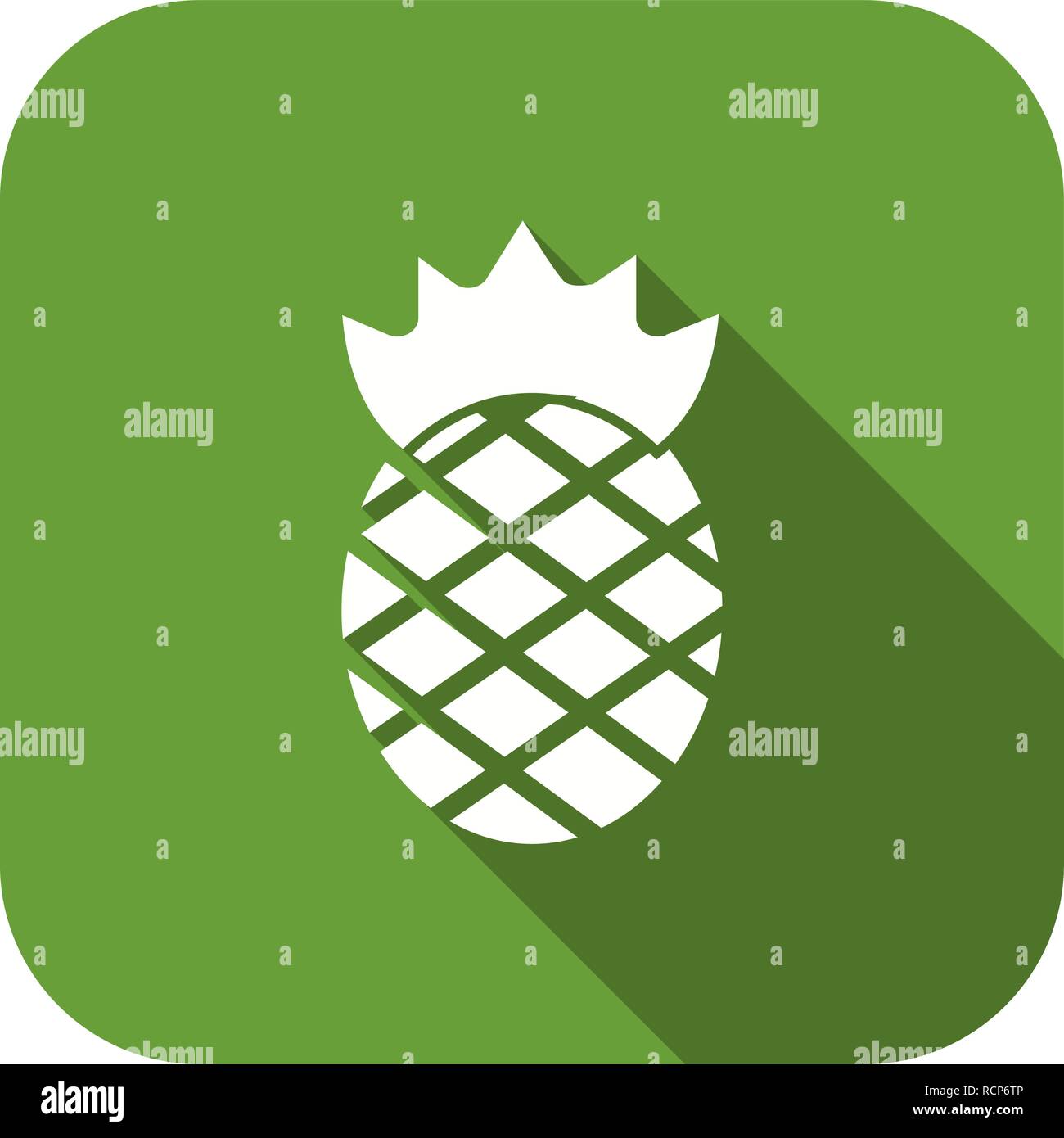 Vector Pineapple Icon Stock Vector Image & Art - Alamy