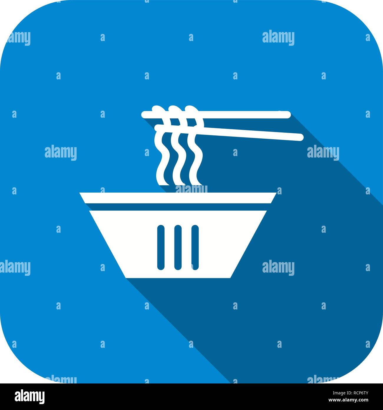 Vector Noodles Icon Stock Vector Image & Art - Alamy