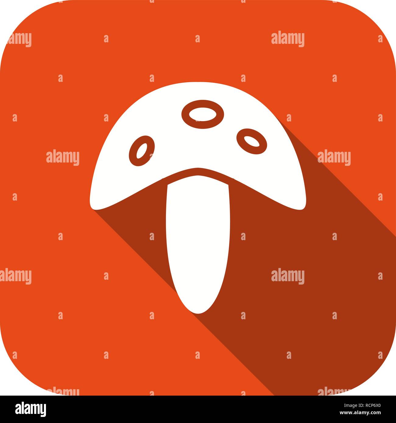 Vector Mushroom Icon Stock Vector Image & Art - Alamy