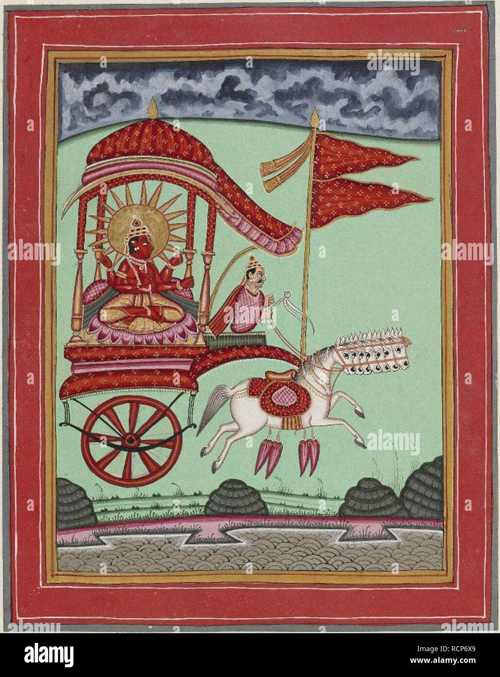 Indian sun god deity hi-res stock photography and images - Alamy