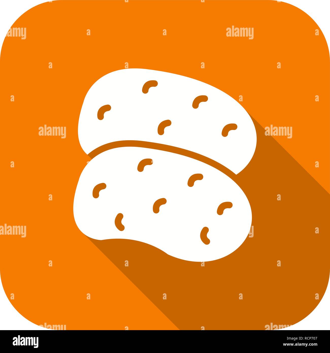 Vector Potatoes Icon Stock Vector Image & Art - Alamy