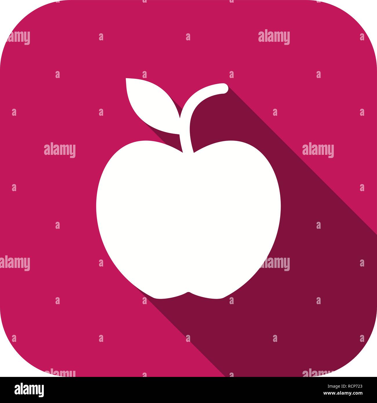 Vector Apple Icon Stock Vector Image & Art - Alamy