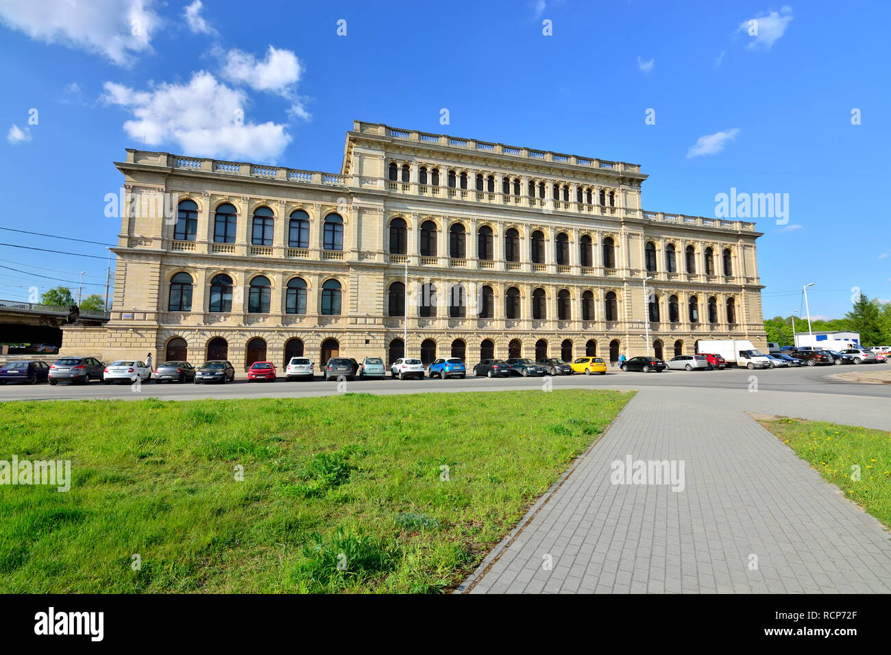 Kaliningrad, Russia - may 13, 2017: building of the former Koenigsberg ...