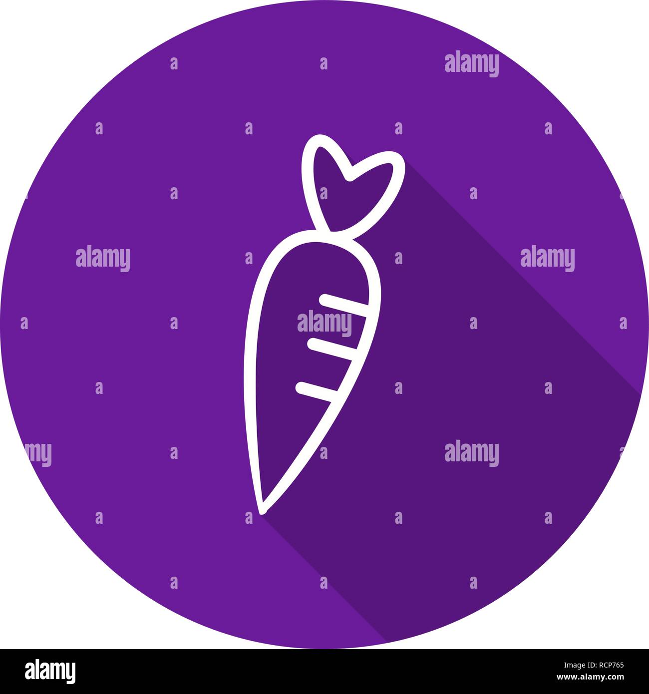 Vector Carrot Icon Stock Vector Image & Art - Alamy