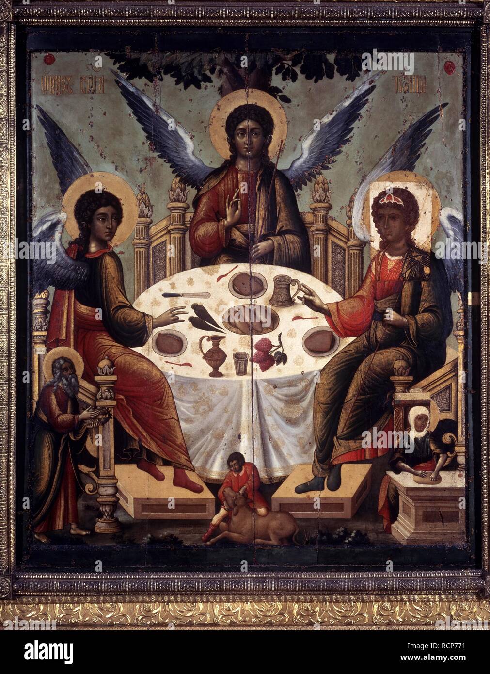 Hospitality Of Abraham Icon