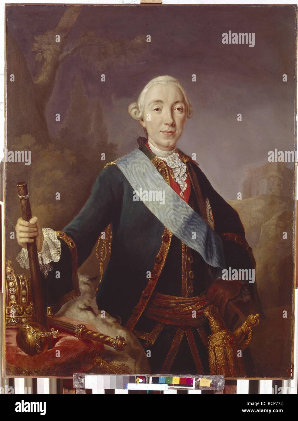 Portrait of the Tsar Peter III of Russia (1728-1762). Museum: State ...