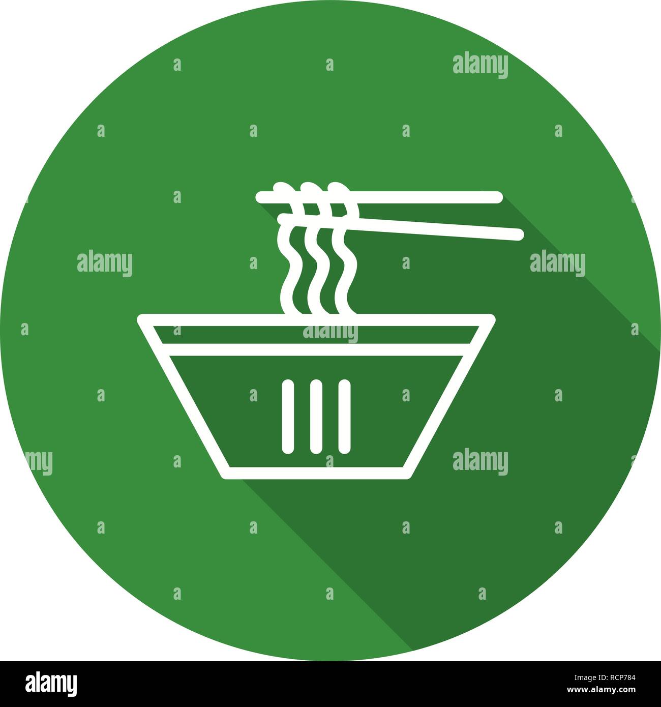 Vector Noodles Icon Stock Vector Image & Art - Alamy