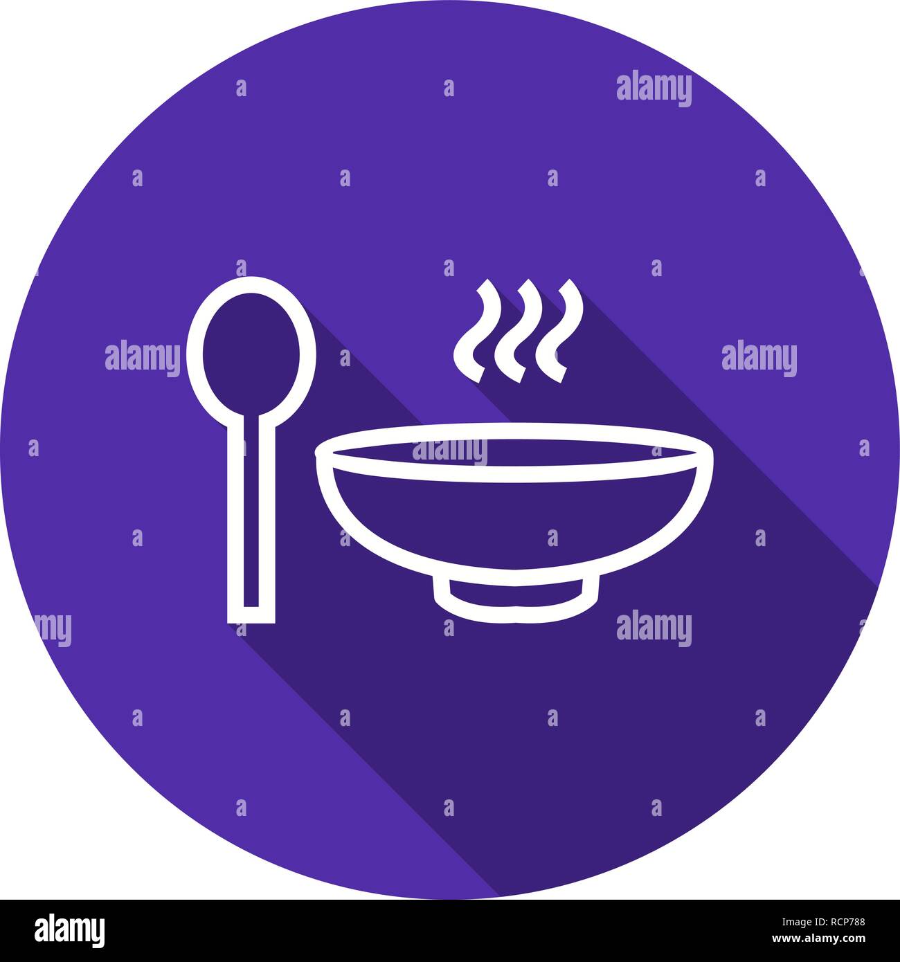 Vector Soup Icon Stock Vector Image & Art - Alamy