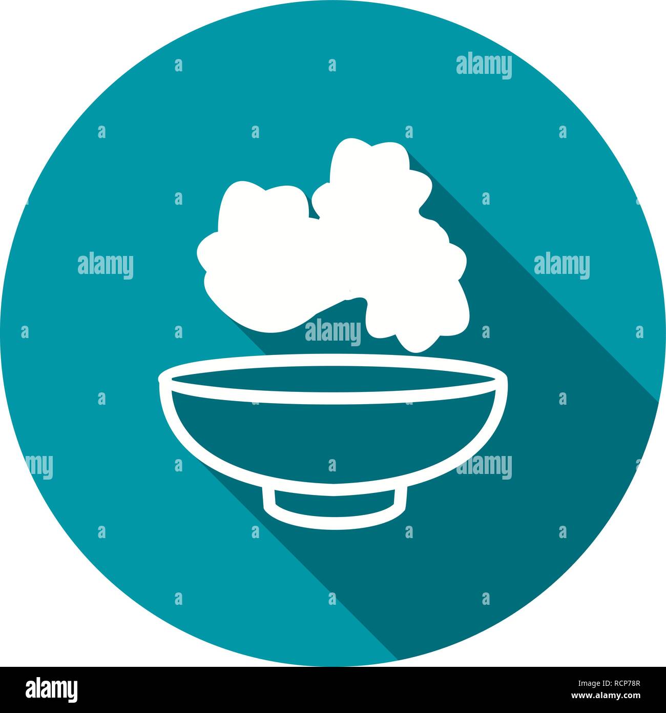 Vector Salad Icon Stock Vector Image & Art - Alamy