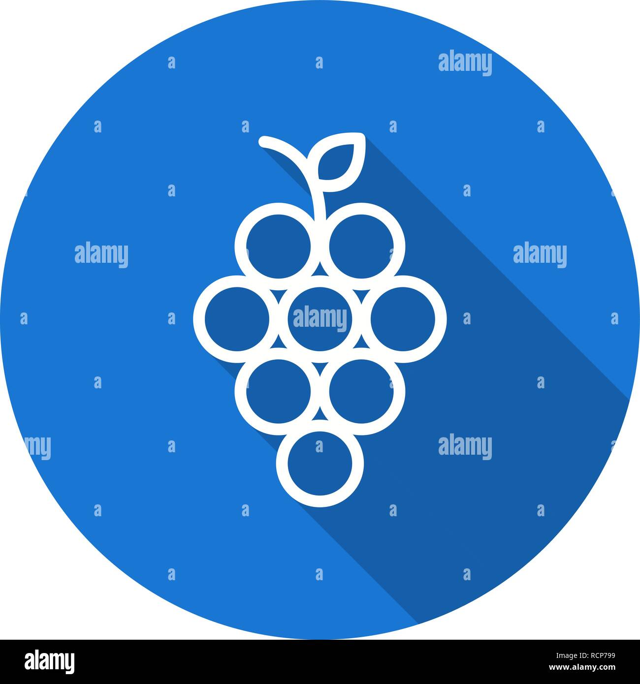 6 grapes Stock Vector Images - Alamy