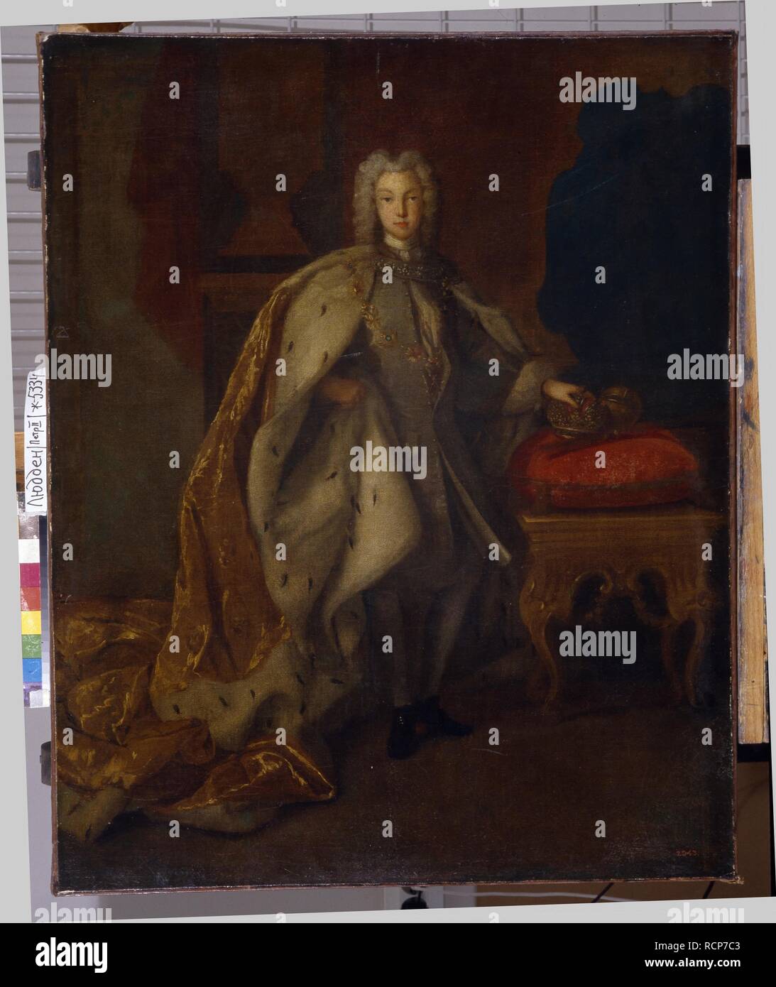 Portrait of the Tsar Peter II of Russia (1715-1730). Museum: State ...