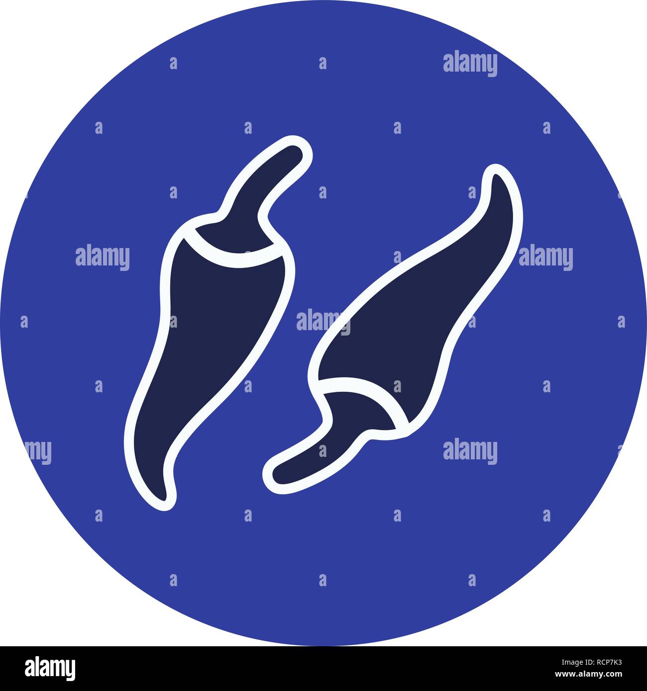 Vector Pepper Icon Stock Vector Image & Art - Alamy