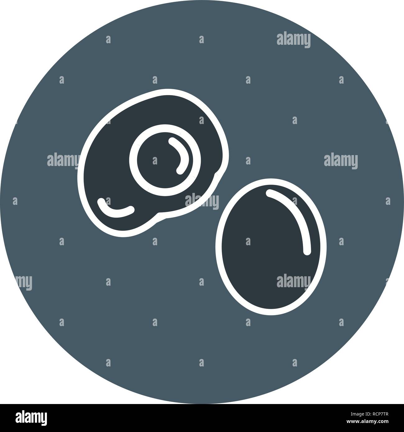 Vector Egg Icon Stock Vector Image & Art - Alamy