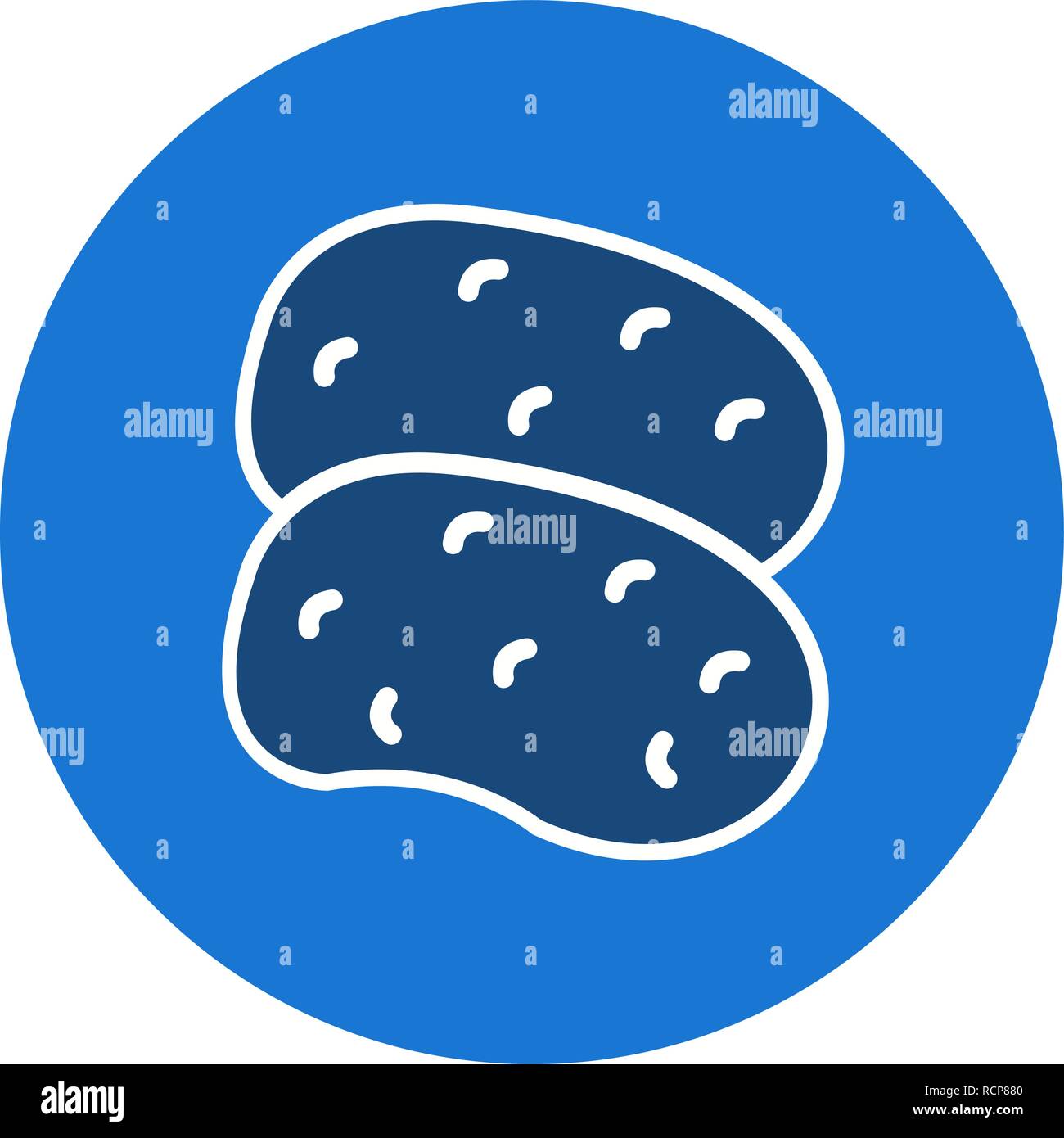 Vector Potatoes Icon Stock Vector Image & Art - Alamy