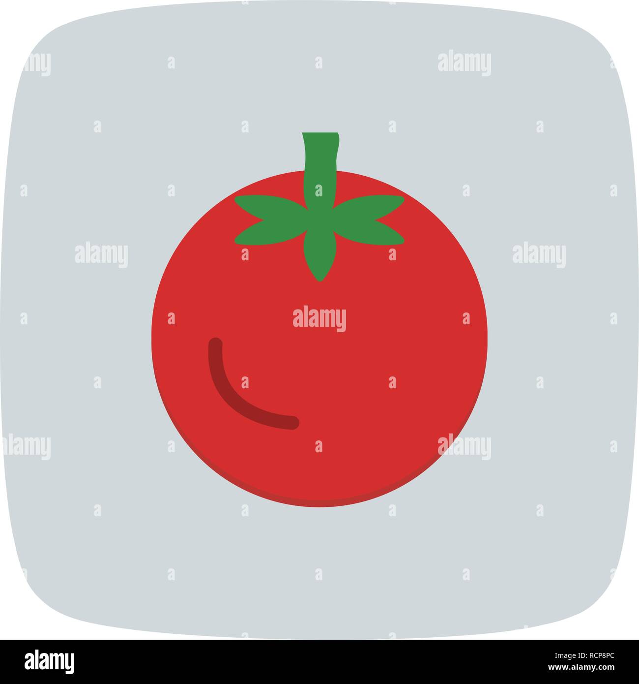Vector Tomato Icon Stock Vector Image & Art - Alamy