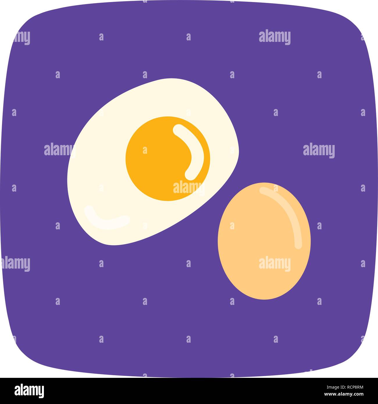 Vector Egg Icon Stock Vector Image & Art - Alamy