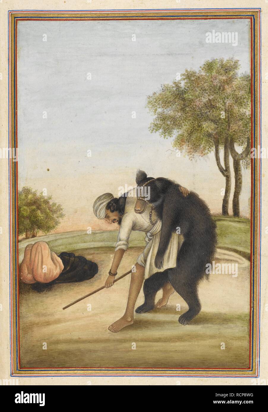 Indian dancing bear hi-res stock photography and images - Alamy