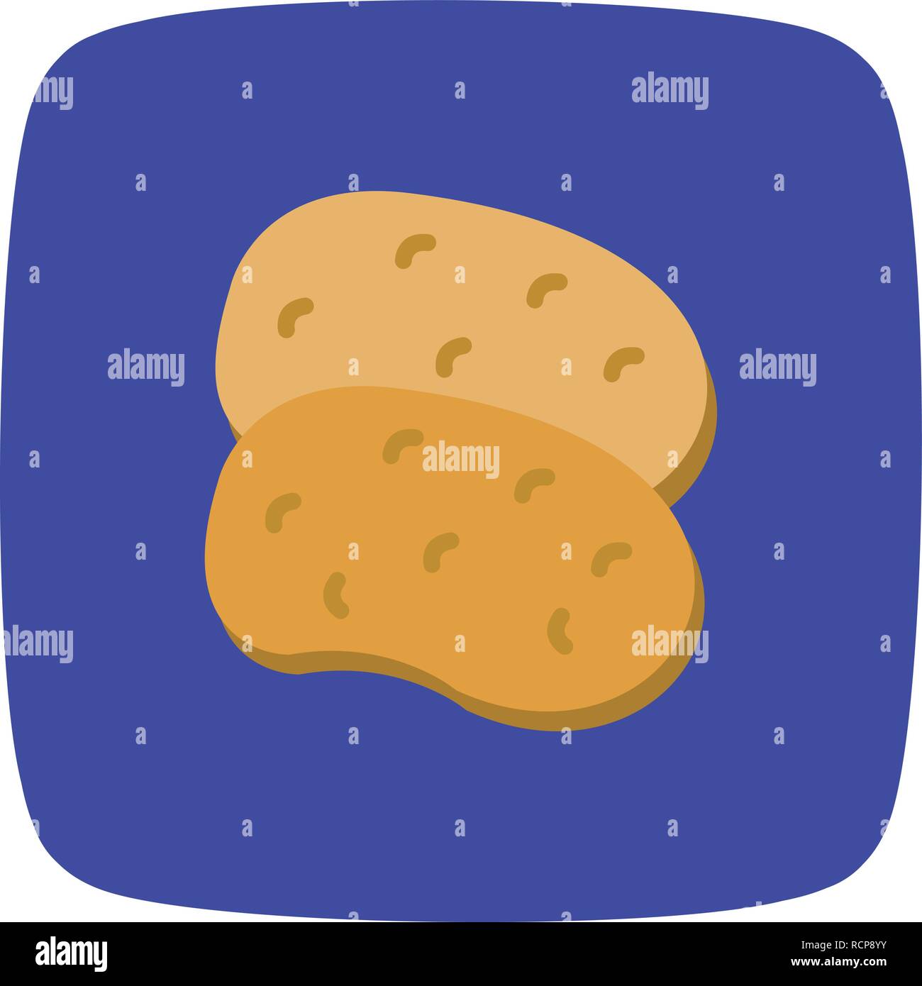 Vector Potatoes Icon Stock Vector Image & Art - Alamy