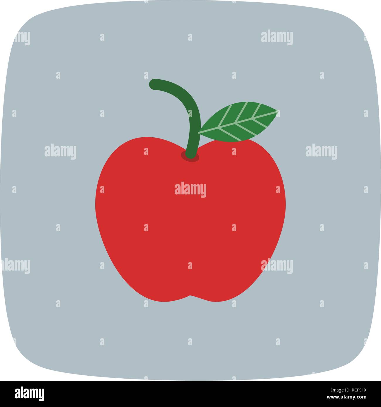 Vector Apple Icon Stock Vector Image & Art - Alamy