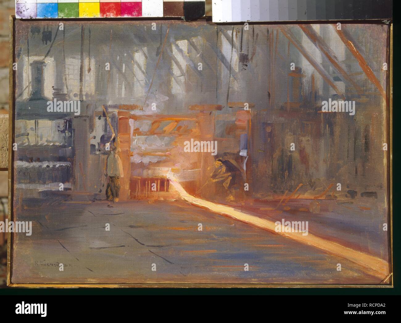 At the Chusovoy Metallurgical Plants. Museum: State Museum of ...