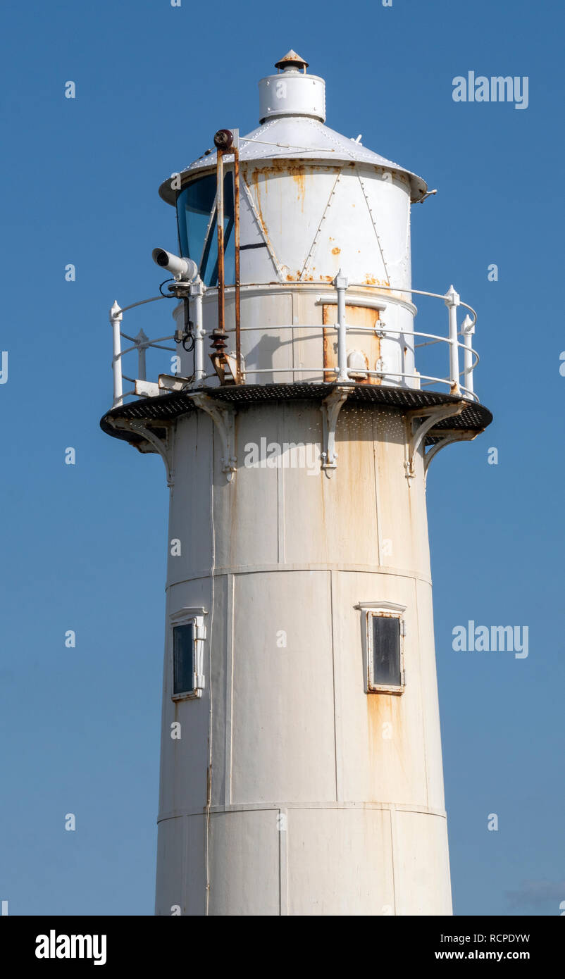 The Heugh Lighthouse, Headland, Hartlepool, County Durham, England, UK ...